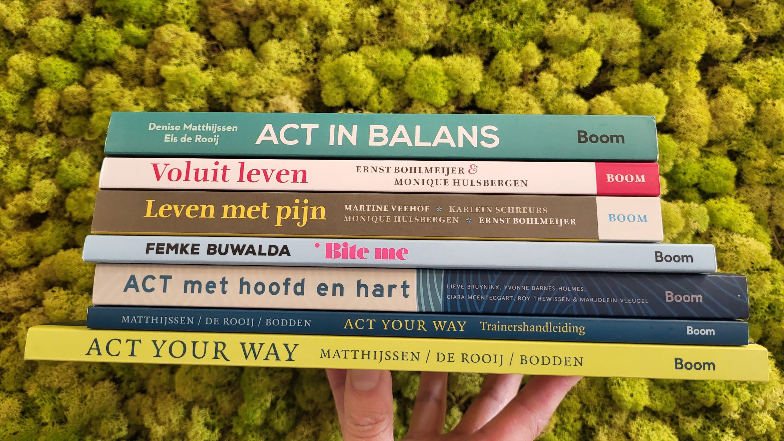 7 populaire boeken over ACT - Boomgezondheidszorg