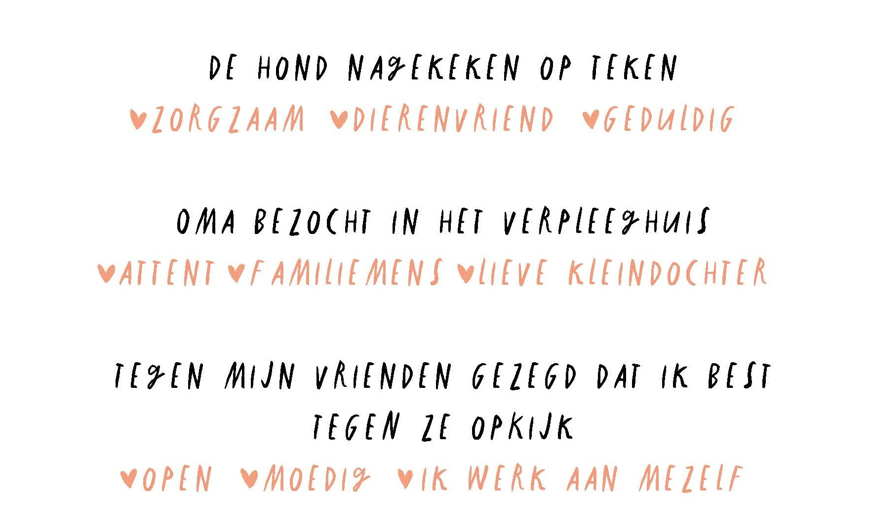 Oefening – Bouwstenen voor een positief zelfbeeld - Boomgezondheidszorg